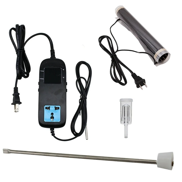 Glass Carboy Temperature Control Kit Controller Brew Heater Homebrew ...