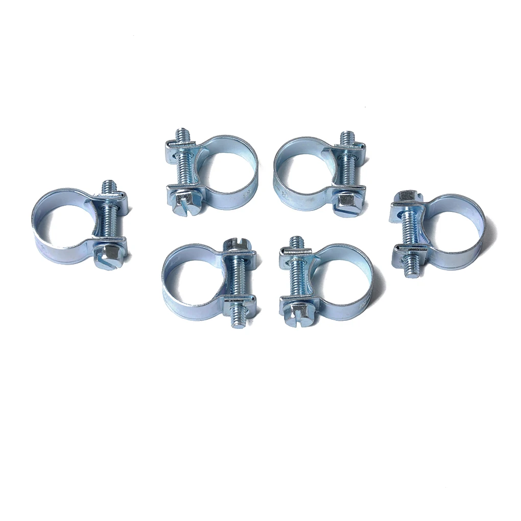 10PCS/Set 7-9mm Mini Clamp Fuel Injection Hose Air Hose Clamps ...