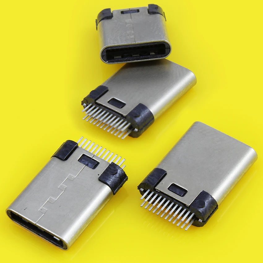 JCD For Android DIY OTG USB-3.1 Welding Male jack Plug USB 3.1 Type C ...