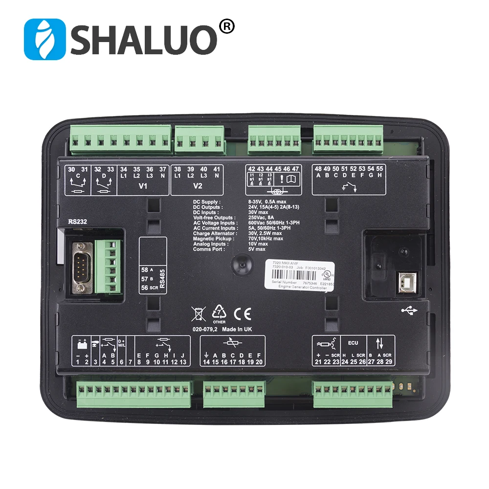 深海DSE7320 MKII 柴油发电机启停控制器 显示面板-阿里巴巴