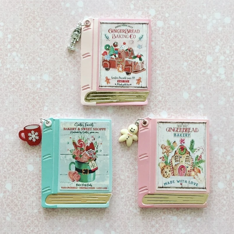 KLJUYP-Cute-Books-Metal-Cutting-Dies-Scrapbook-Paper-Craft-Decoration ...
