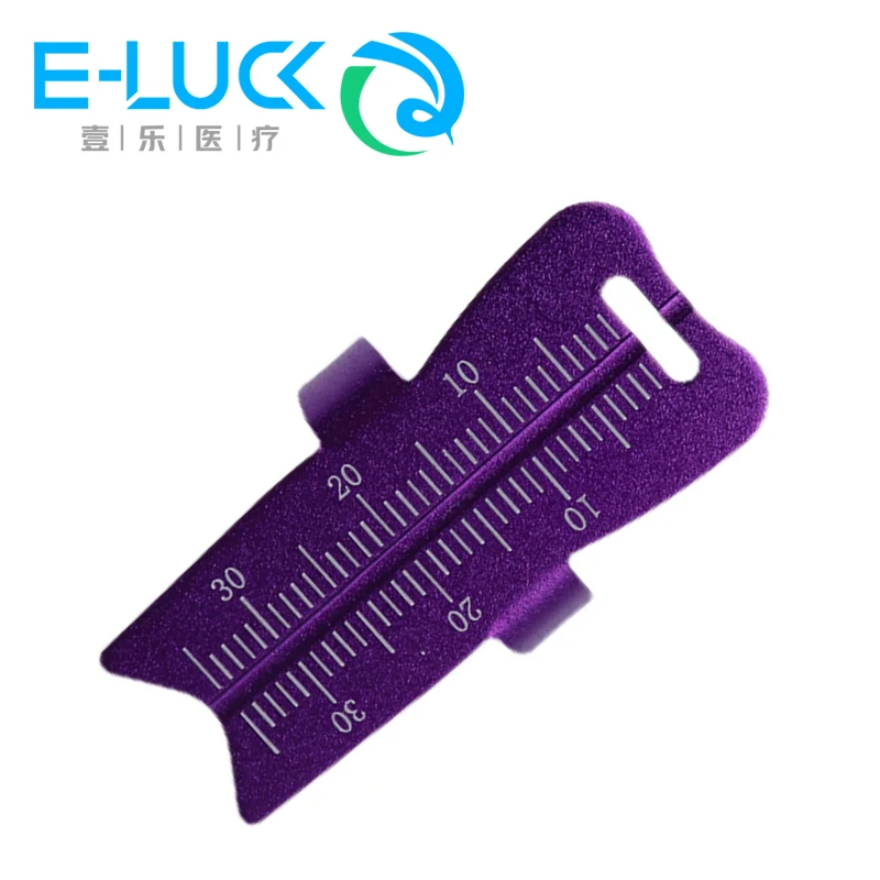 Dental Equipment Endodontic Finger Ruler Stainless Steel Measurement ...