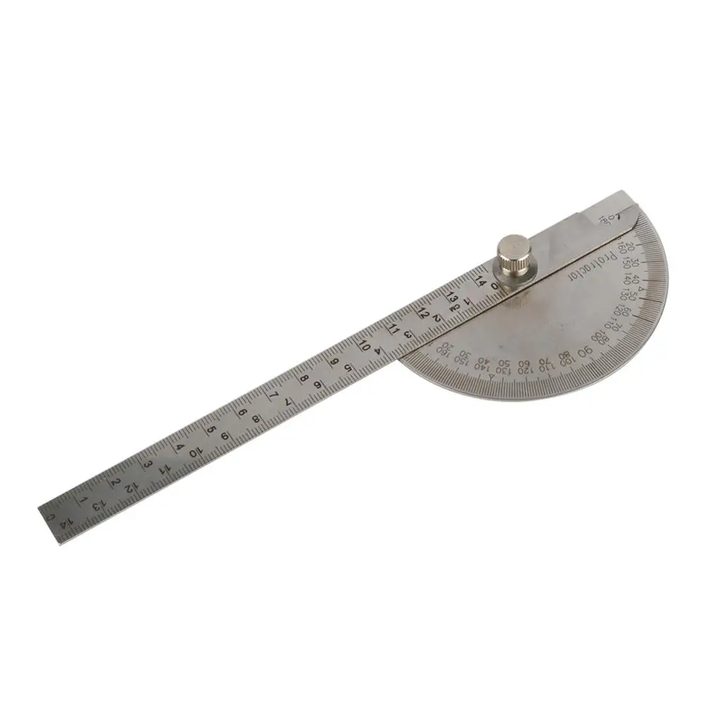 Adjustable-0-180-Stainless-steel-Protractor-14-5cm-Multifunction ...