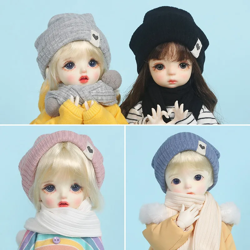 1/6 1/4BJD doll clothes fashion scarf or hat for 30cm bjd, holala, yosd ...