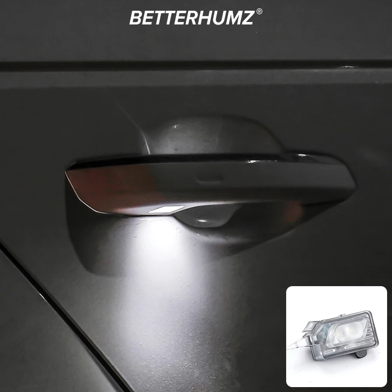 Betterhumz led maçaneta da porta exterior maçaneta da porta luz ...