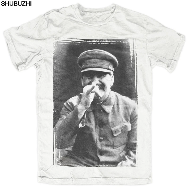 Men Tshirt Summer Tops Stalin Jokes T-shirt Weir Russia,josef, Udssr ...