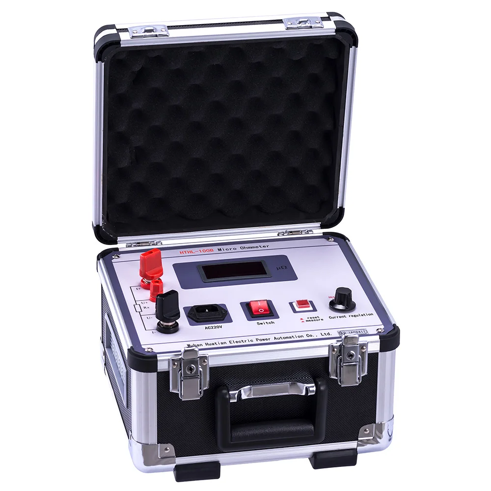 Hthl-100b Conductive Loop Resistance Tester Contact Resistance Tester ...