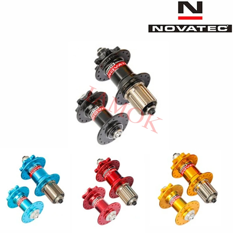 NOVATEC HB-D041SB FH-D042SB Mountain Bike Hub Iamok 32H/36H Disc Brake ...