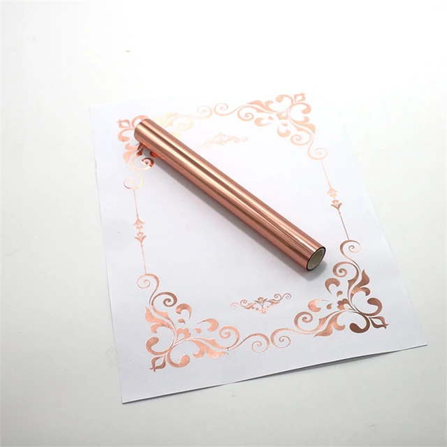 Rose Gold Foil Sheets