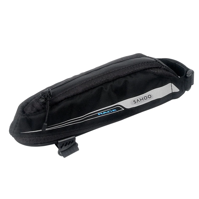 소형 자전거 탑 프레임 가방 Mtb 로드 크로스 레일 빔 상부 튜브 패니어 나일론 파우치 유선형 사이클링 운반 보관 팩
