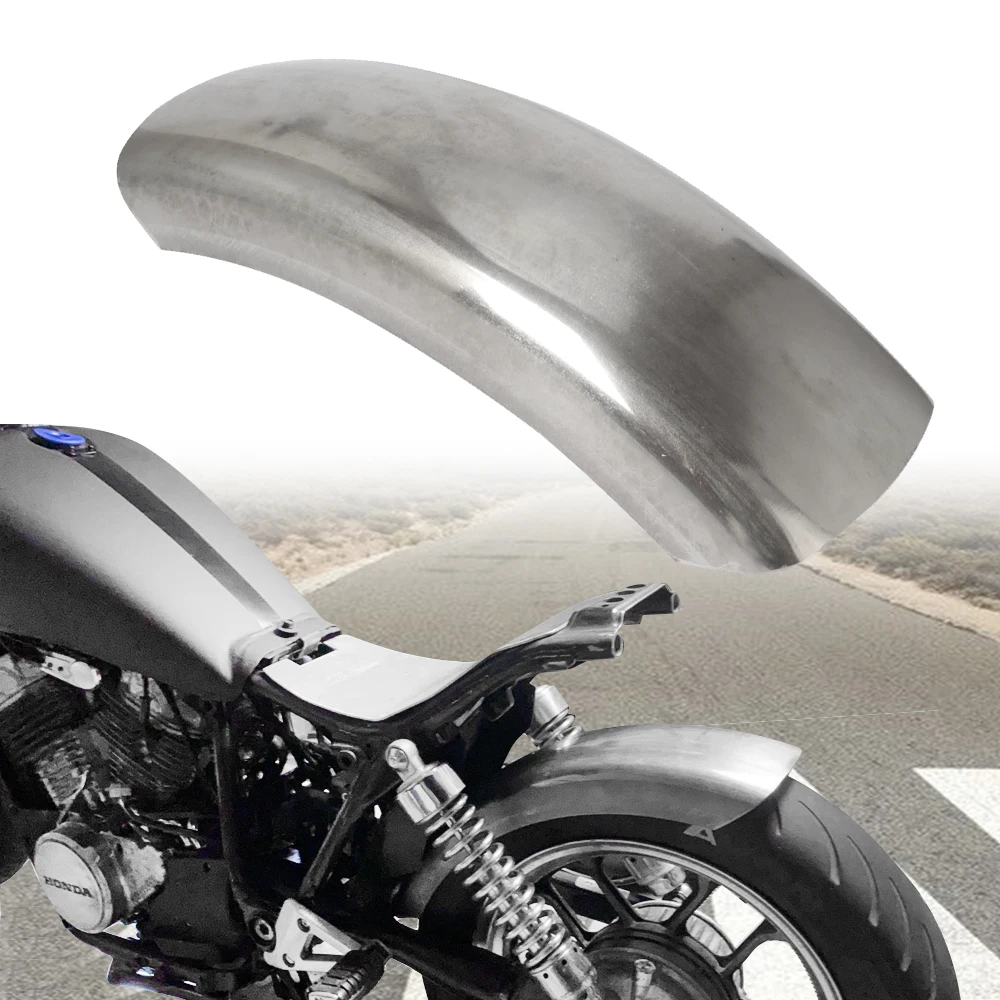 6-1-Motorcycle-Rear-Fender-Stainless-Steel-Mudguard-Wheel-Fender-Cover ...