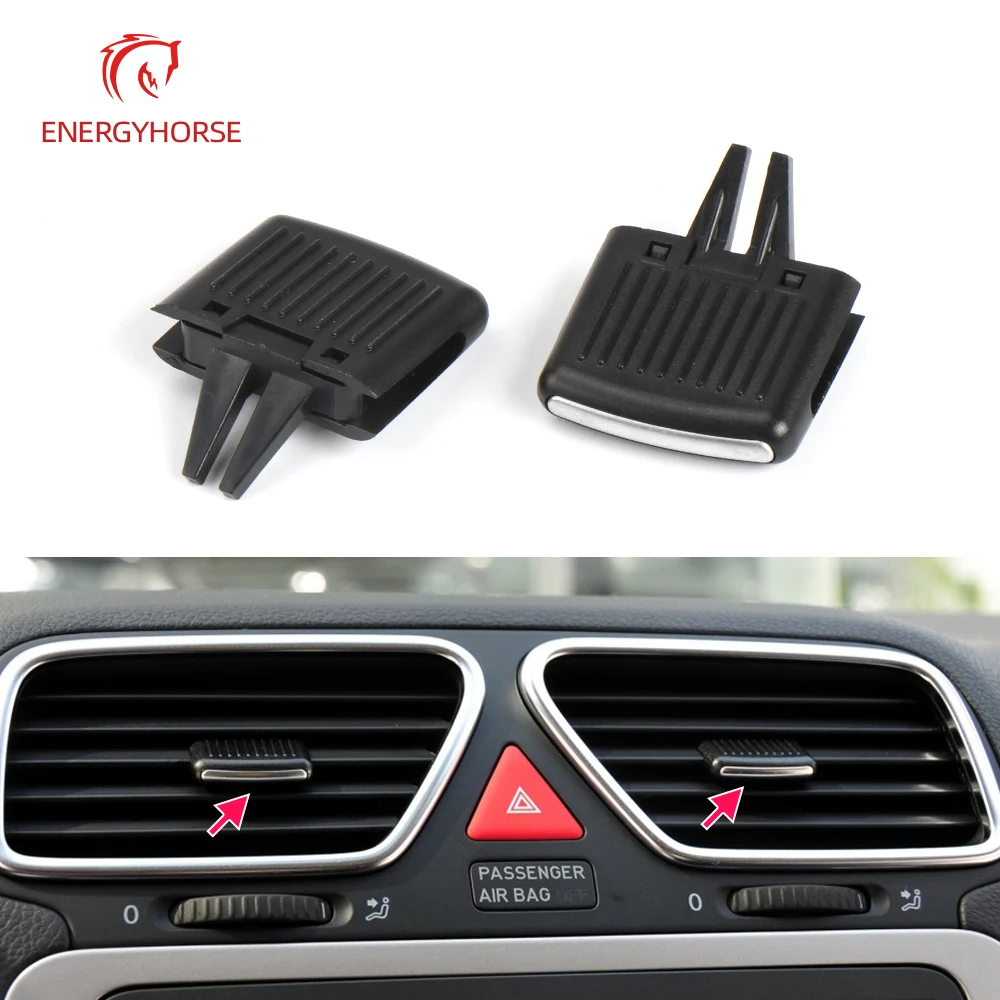 Car Front Air Conditioning AC Vent Grille Outlet Console Grill Dash AC ...