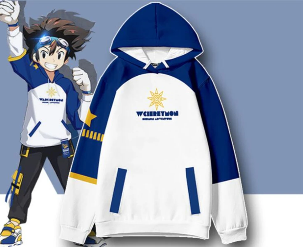 Digimon Hoodies Sweatshirts | Digimon Adventure Hoodie | Digimon ...