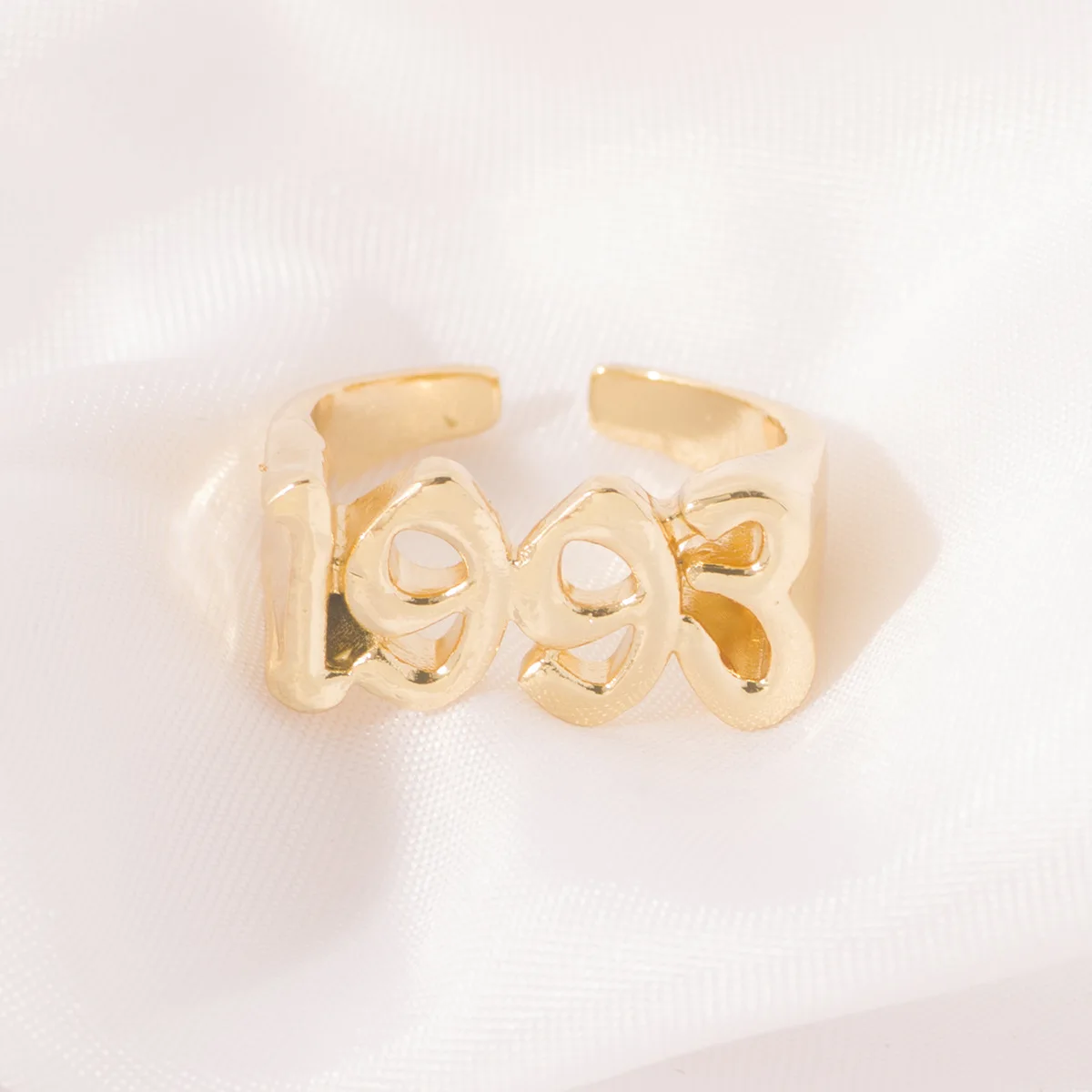 1991-2005 Birth Year Number Rings for Women Men Gothic Birthday Date ...