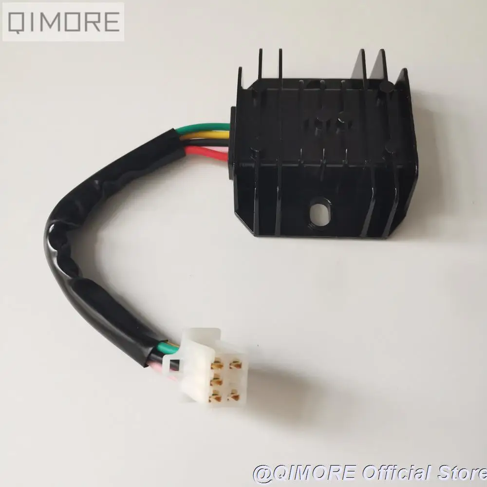 Voltage Regulator Rectifier (5-wire male plug) for Motorcycle CG125 ...