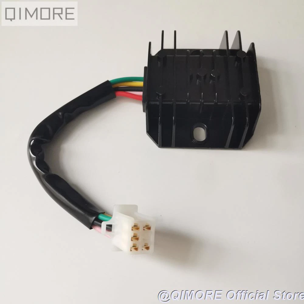 Voltage Regulator Rectifier (5-wire Male Plug) For Motorcycle Cg125 ...