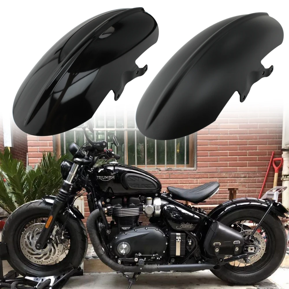 Motorcycle Short Front Fender Mudguard Fairing Chopper For Triumph ...