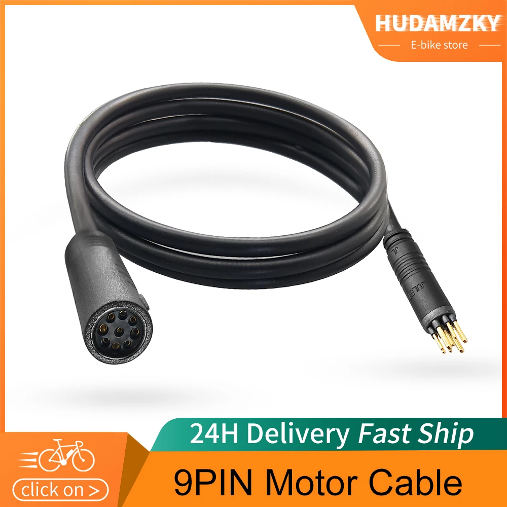 Julet-Electric-Bicycle-Cable-Extension-9-Pin-Connector-Waterproof-Plug ...