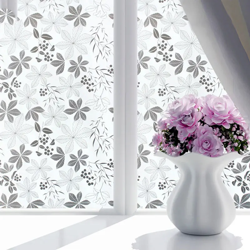 45x200cm Home Decorative Film Waterproof Frosted Opaque Glass Window ...
