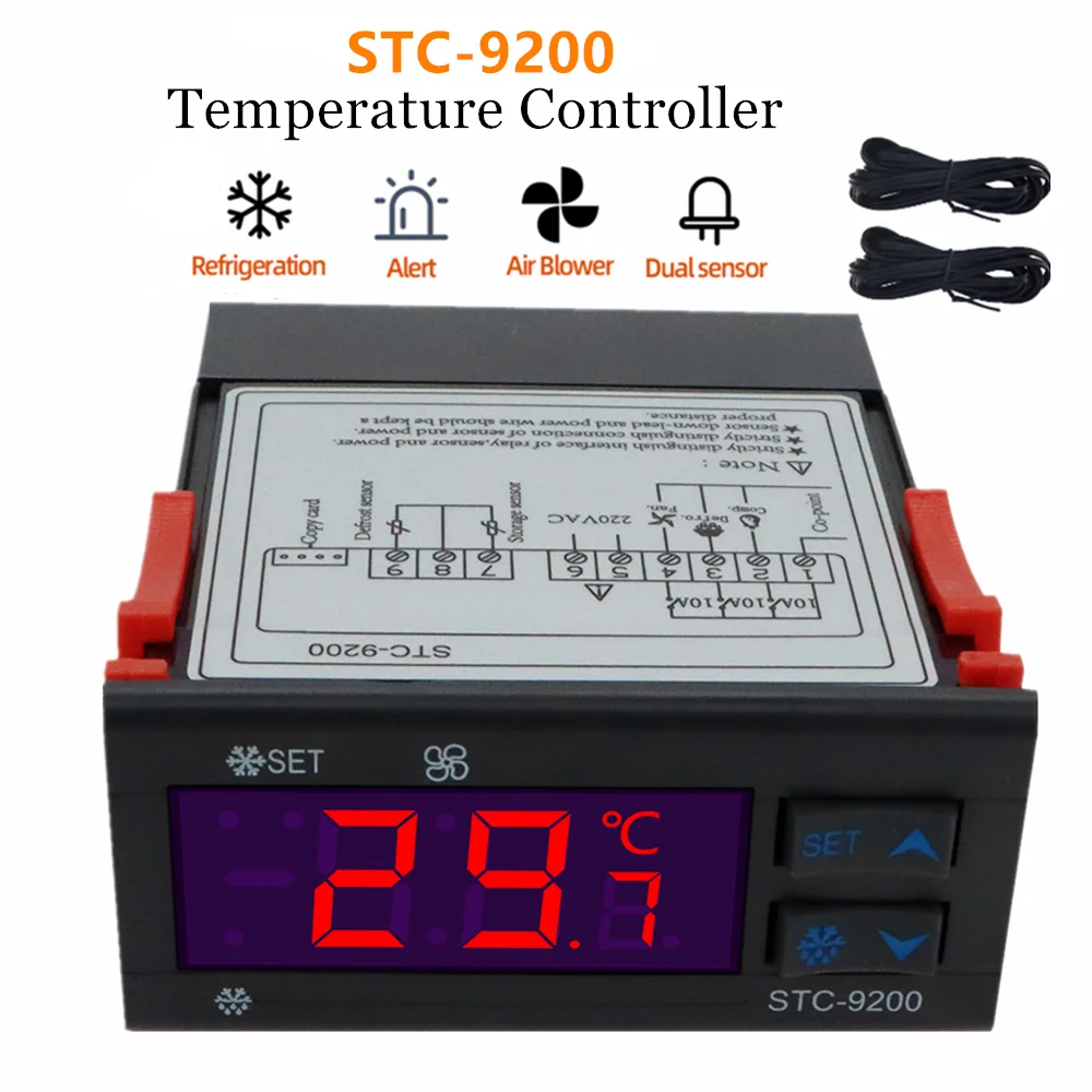 STC-9200-Temperature-Controller-Thermostat-Control-Thermoregulator-with ...