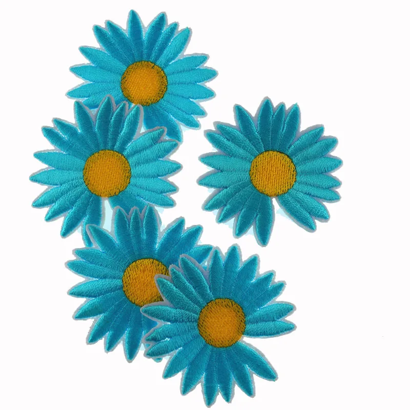 Silk Blue Daisy Clip Art