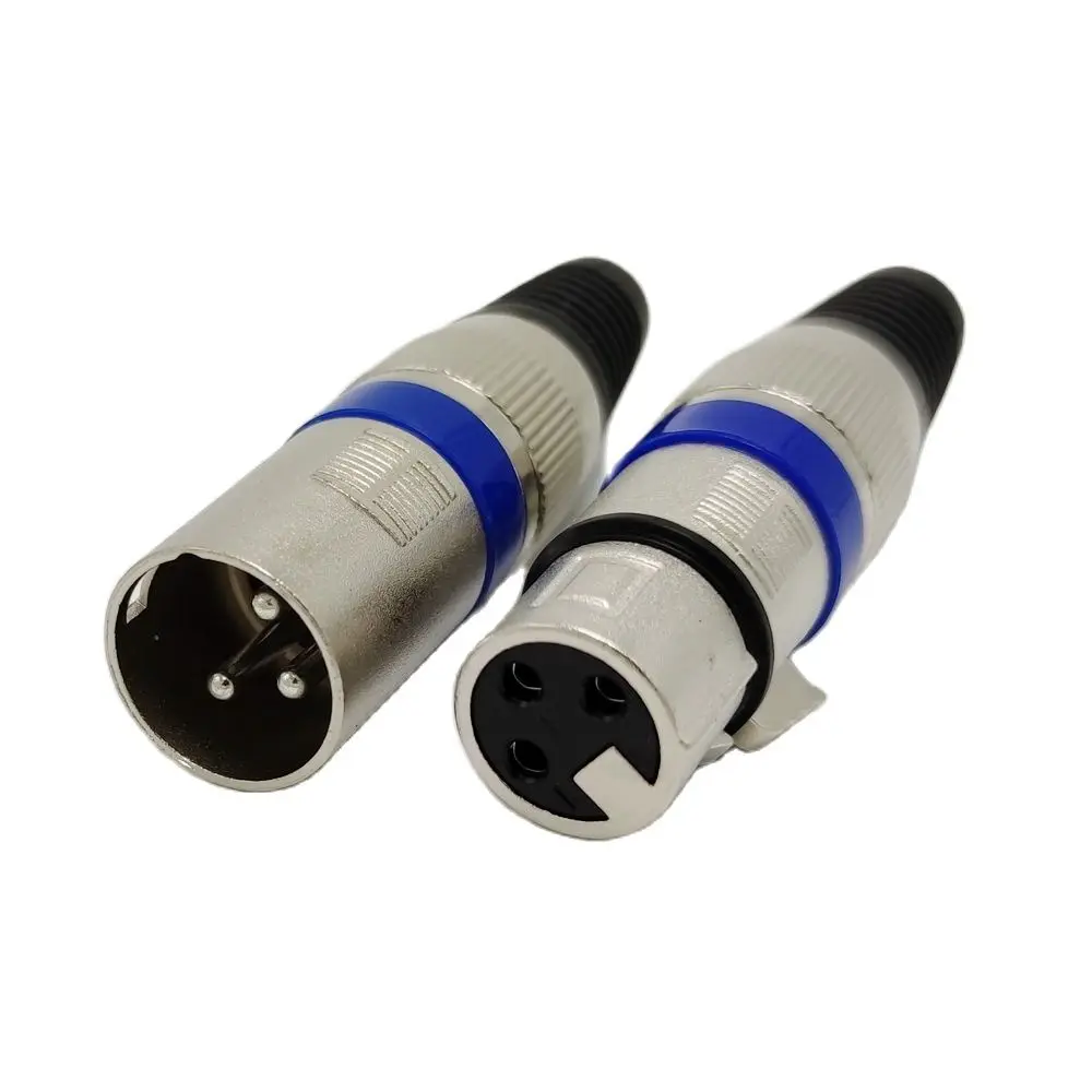 3Pin-XLR-Stecker-Weiblich-Stecker-F-r-Mikrofon-6-5mm-Cale-MIC-Adapter ...