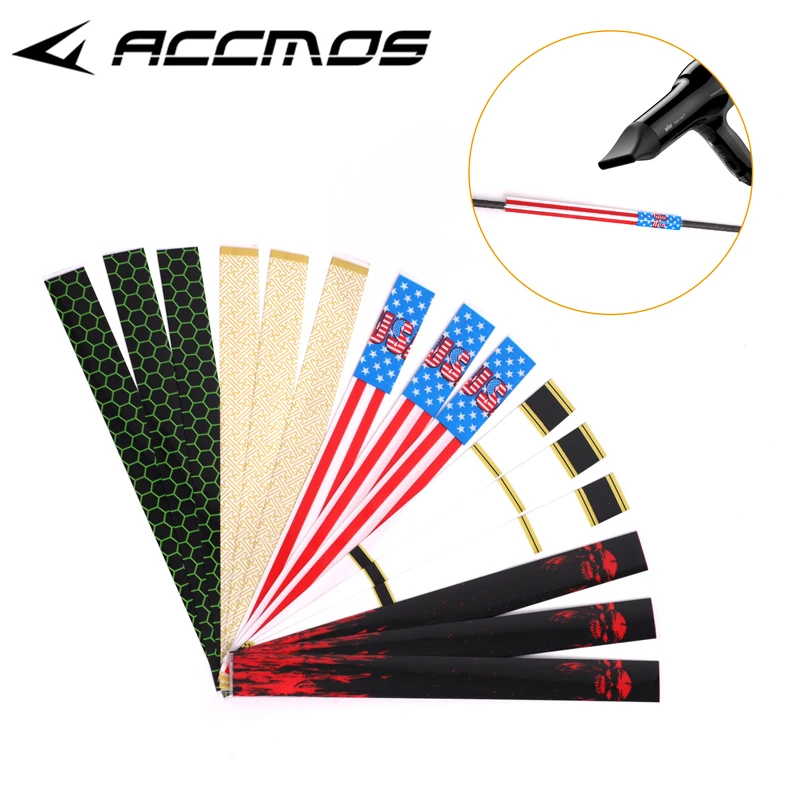 15pcs-DIY-Archery-Heat-Shrinkable-Arrow-Shaft-Wraps-Paper-Arrow-Sticker ...