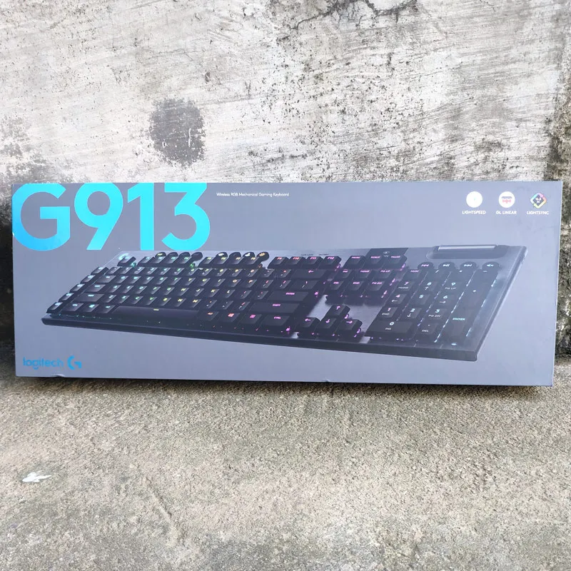 Logitech G913 Full English Version Wireless Full-size Rgb Backlit ...