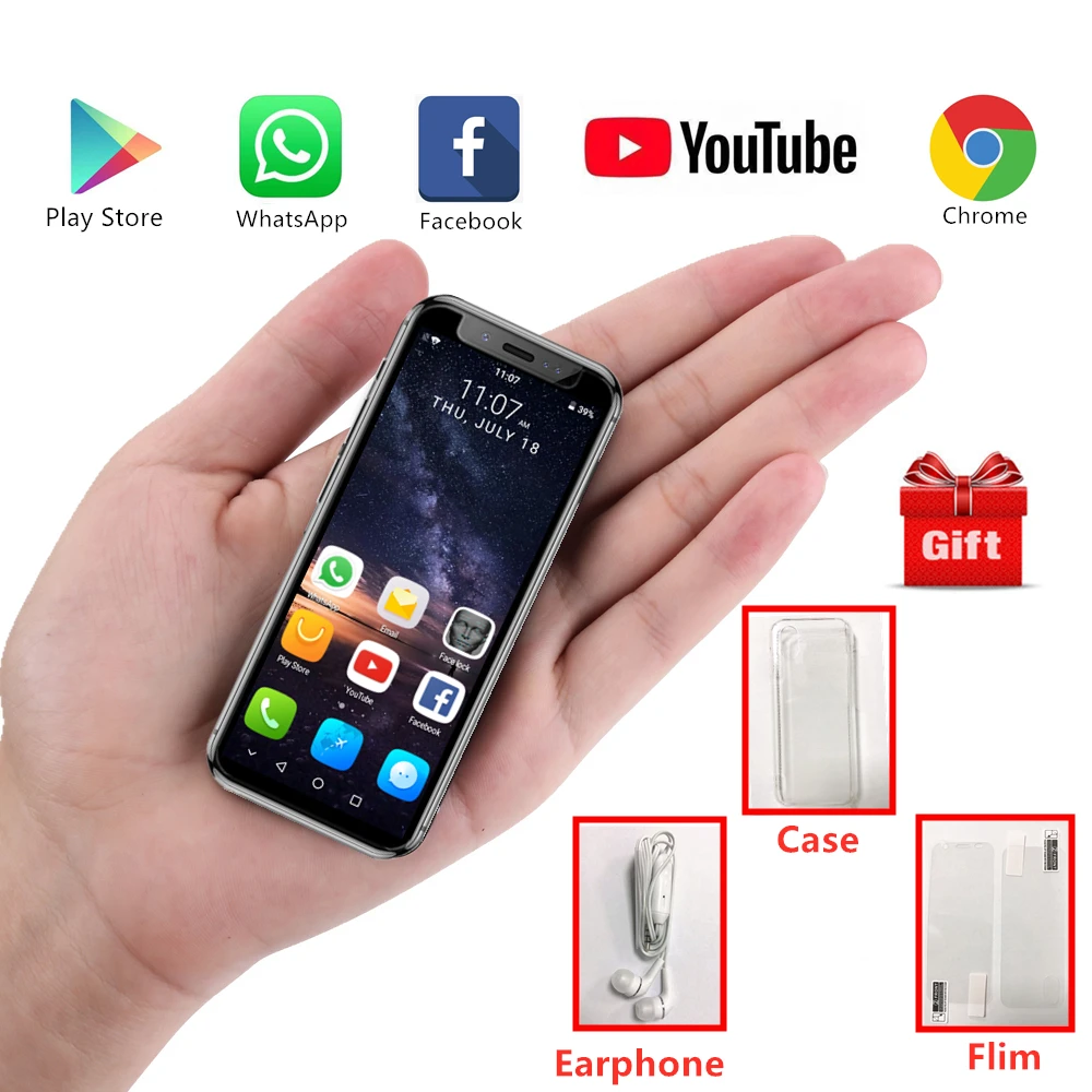 Super Mini 3g Smartphone Anica I9s Pocket Quad-core Android Celular ...