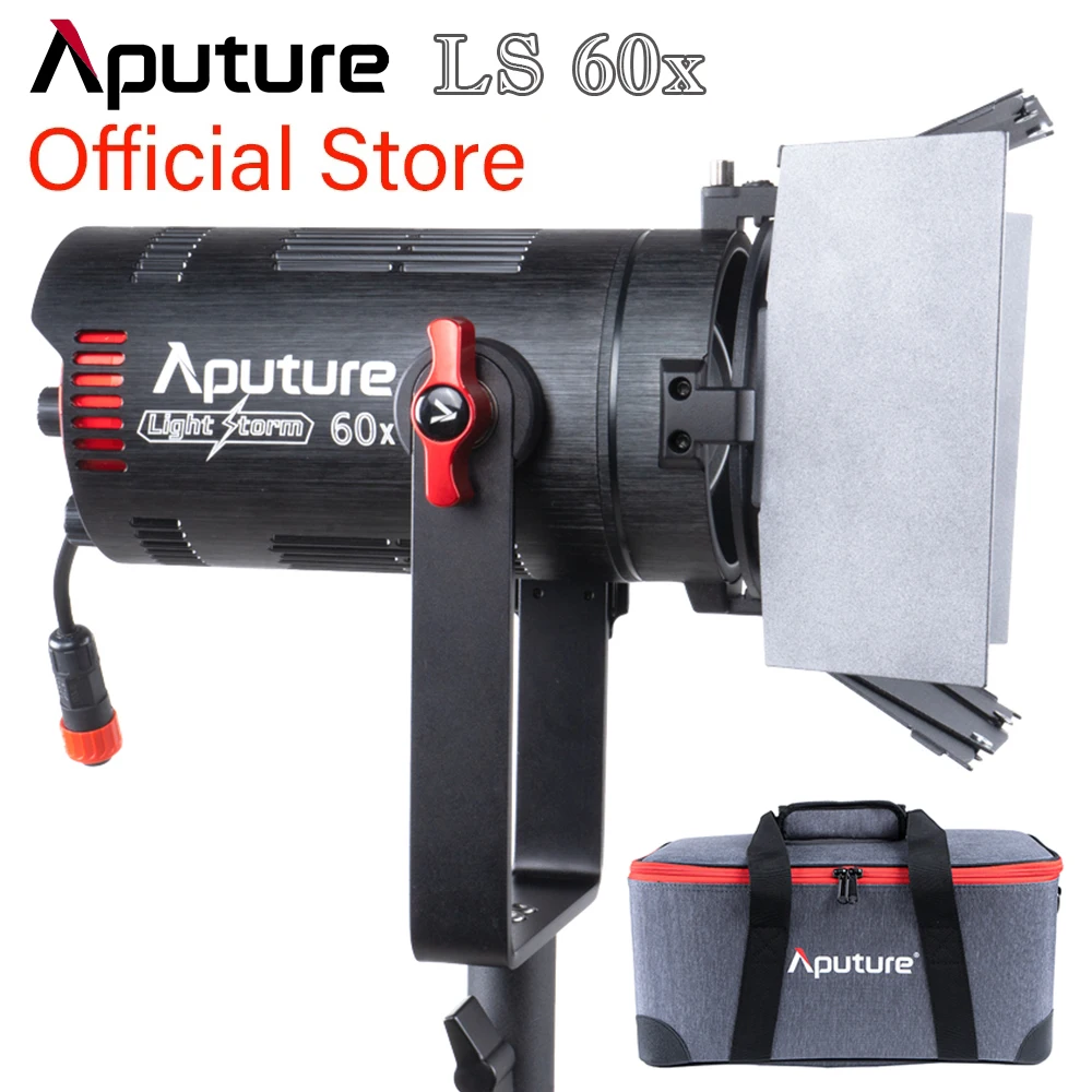 Aputure Ls 60x Studio Led Video Light Bi-color 2700k-6500k 80w Portable ...