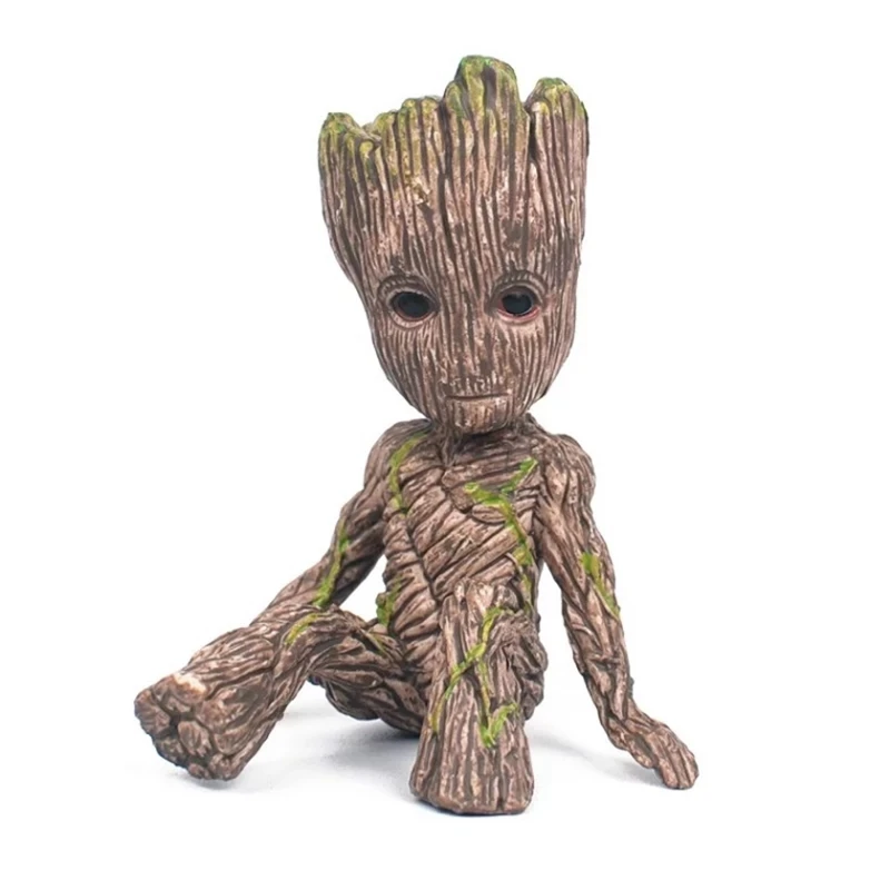 Marvel Tree Man Groot Guardians Of The Galaxy Avengers Anime 6cm Mini ...