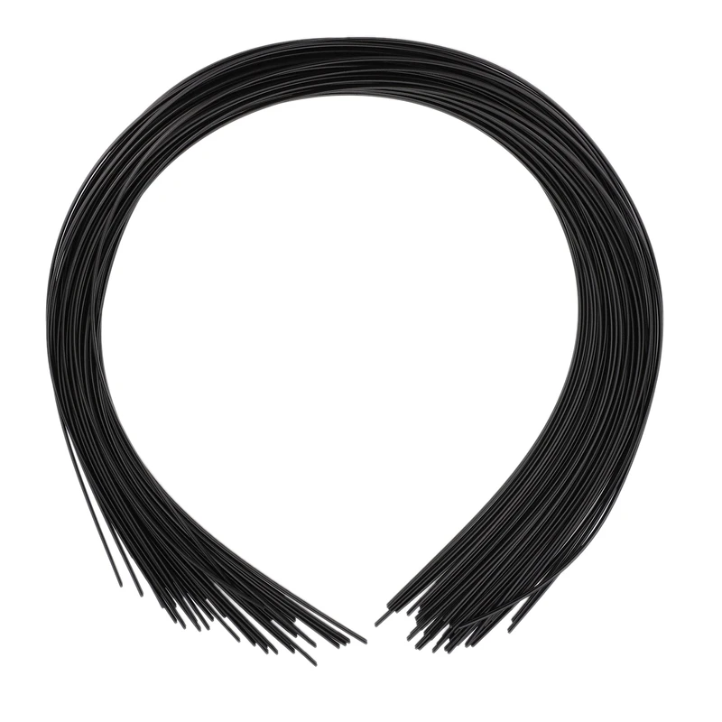 40 Uds 2,5mm x 5mm x 1000mm varillas de soldadura de plástico negro ...