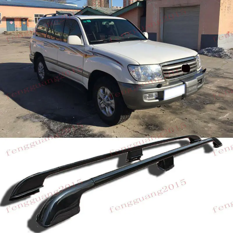 For Toyota Land Cruiser Lc100 1998-2007 Factory Style Roof Rails Rack ...