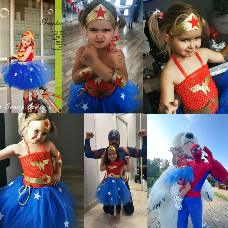 Girl Superhero Costumes With Tutu