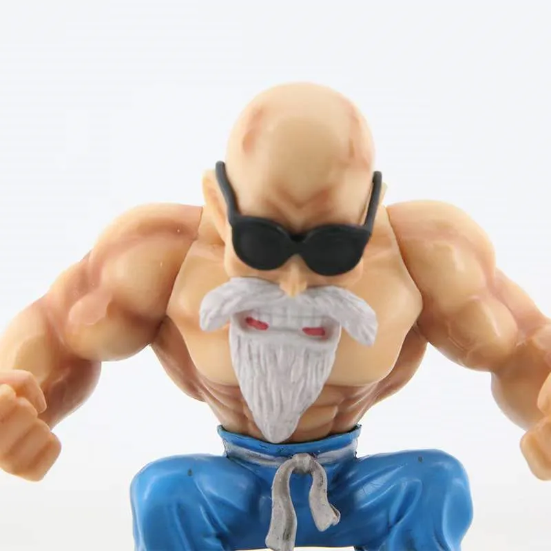 Anime figura Dragon Ball Z maestro Roshi PVC figura Santa Kame Sennin ...