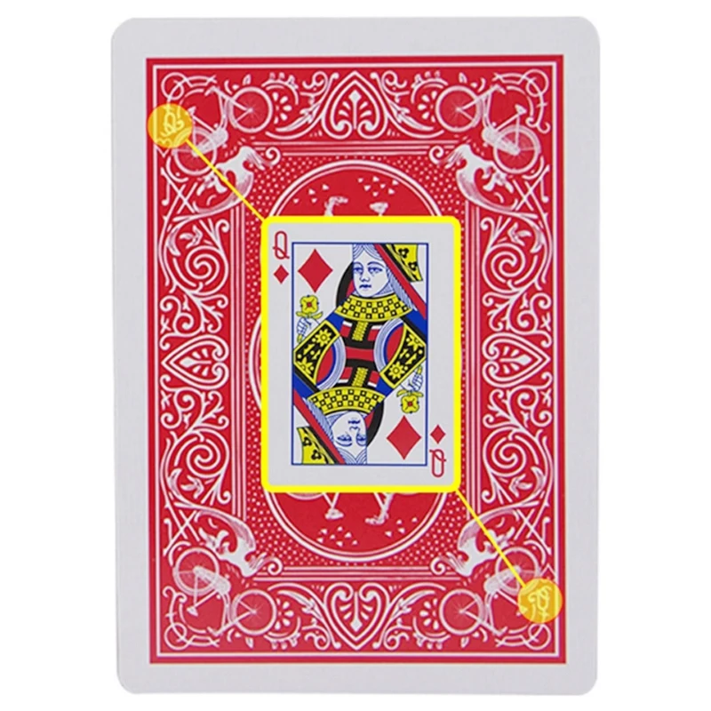 Secret Marked Poker Cards See Through Playing Cards Magic Toys Poker ...