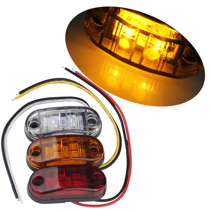 1PCS-Universal-Car-Led-Side-Marker-Lights-For-Trailer-Trucks-Caravan ...