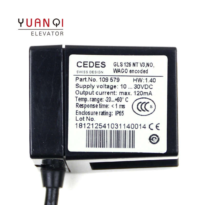 CEDES For S**R Lift Spare Parts Elevator 3300 Leveling Sensor Photoelectric Switch GLS 126 NT V3 ...