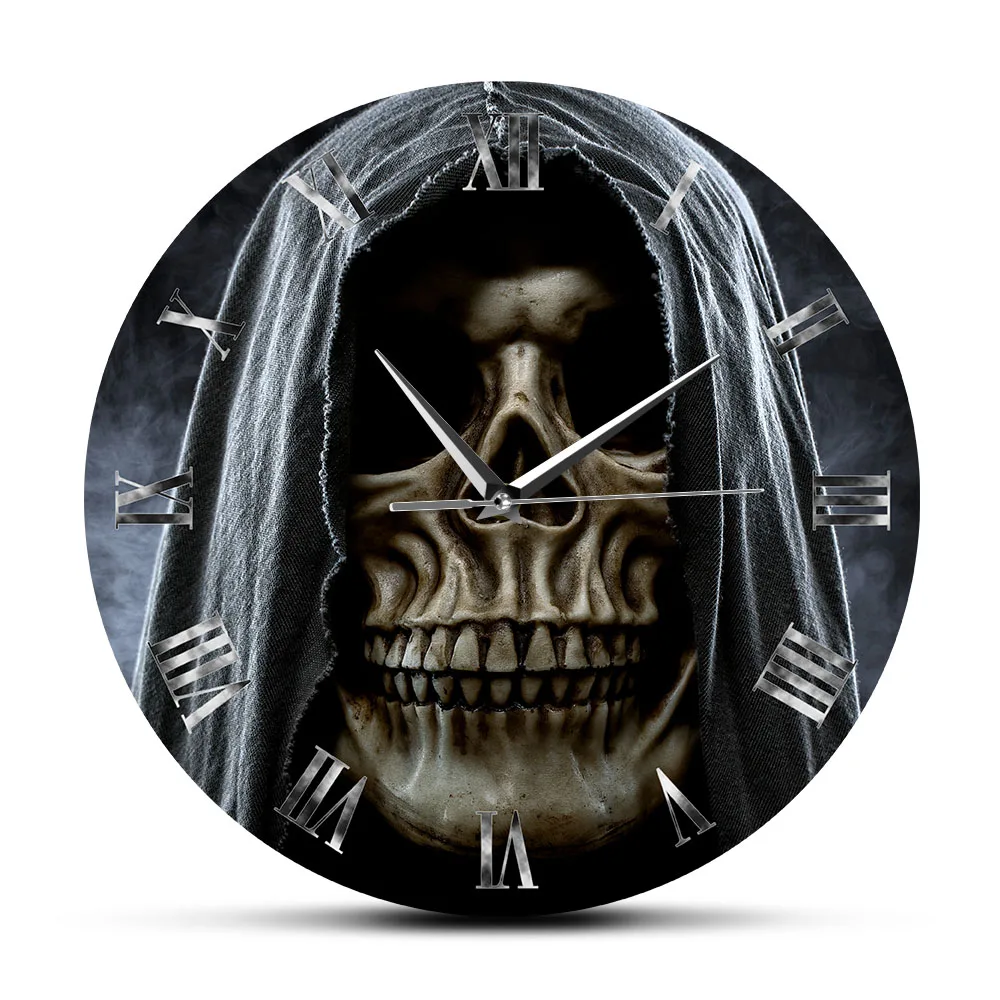 Grim Reaper With Clock