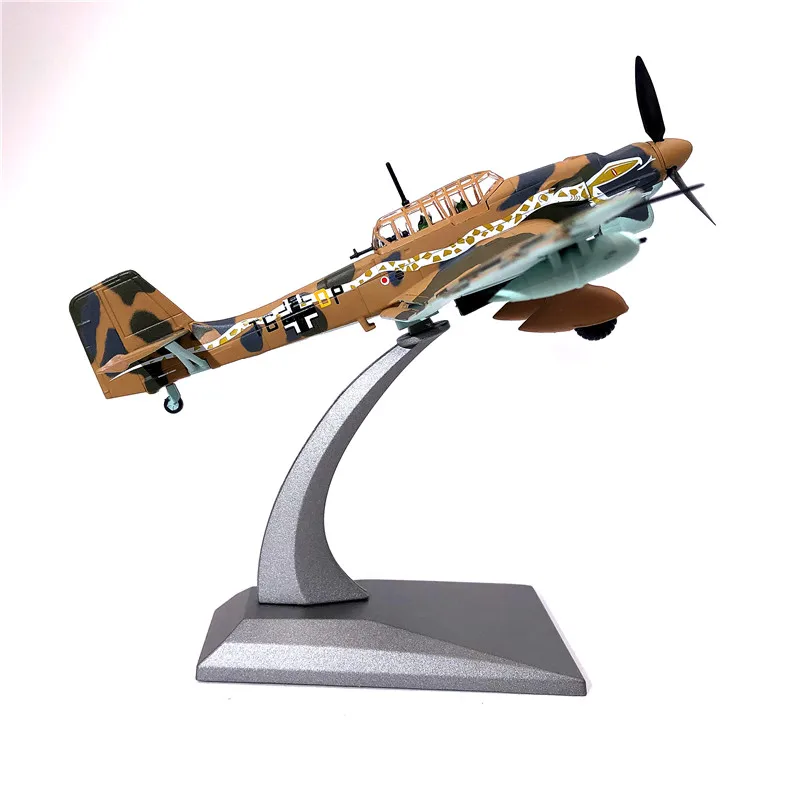 1-72-German-Stuka-JU-87-Dive-Bomber-Combat-Aircraft-Model-Diecast-Metal ...