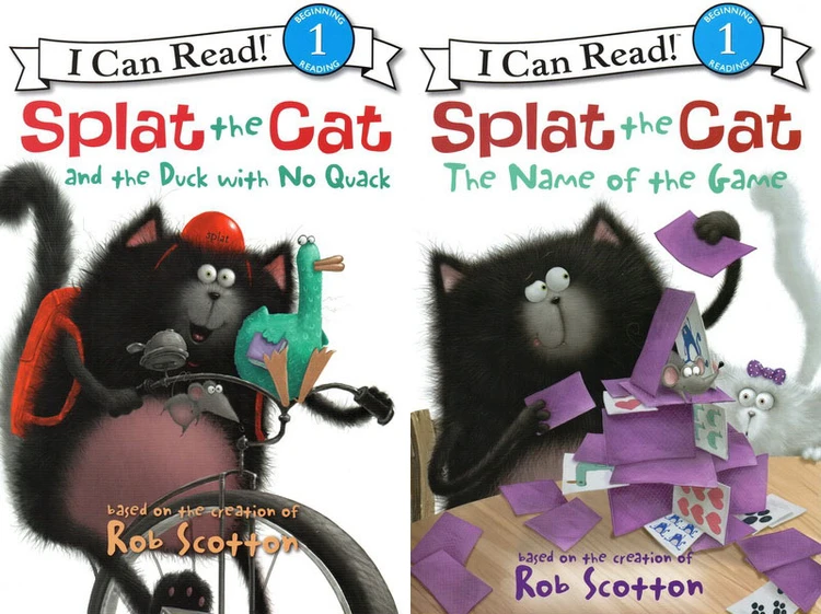 Splat The Cat Coloring Pages