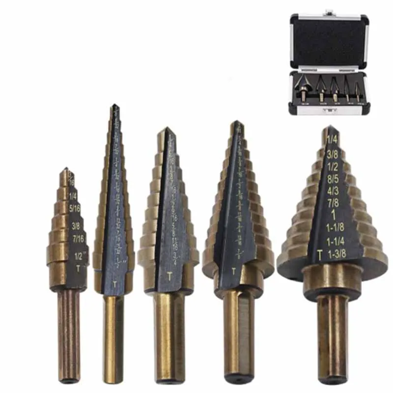 Hss Titanium Coated Step Drill Bit 4 32mm Drilling | Step Drill Bit ...