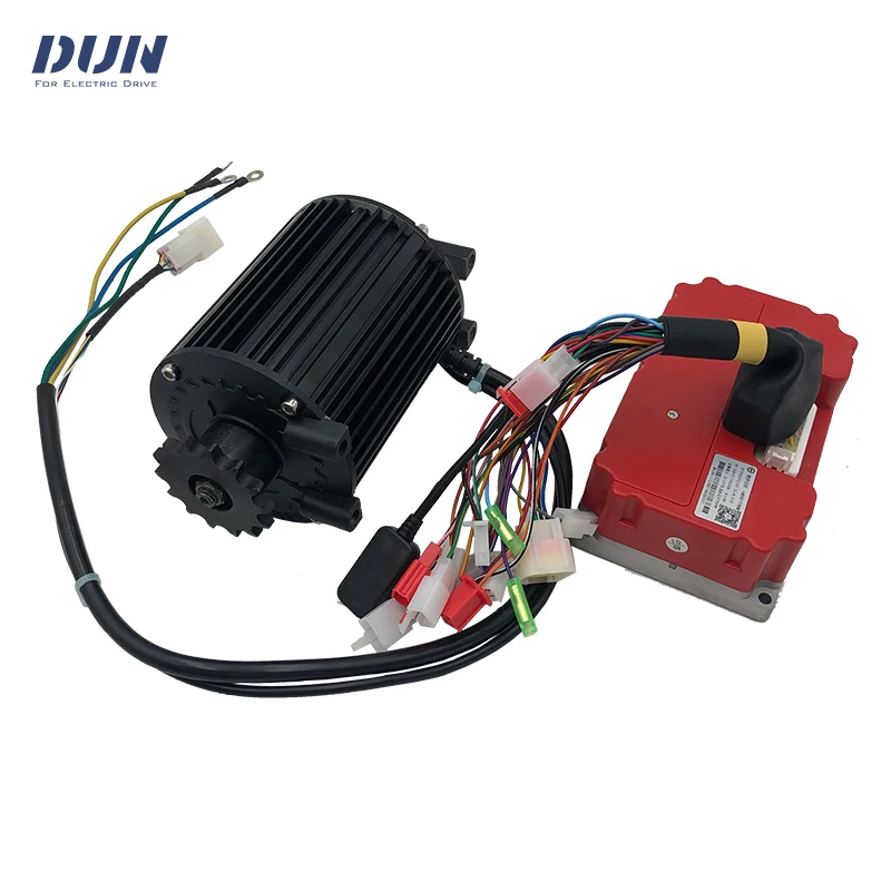 QS90-1KW-72V-60KPH-3500RPM-PMSM-Mid-Drive-Motor-Kits-with-Fardriver ...