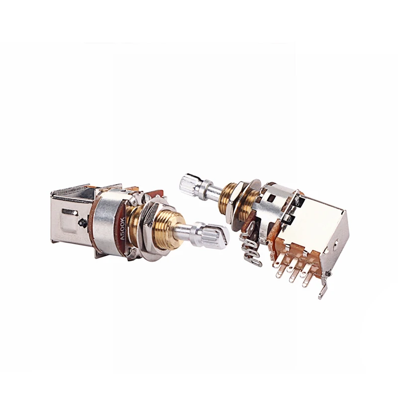 2Pcs(A500K+B500K )Push Pull Control Pot Potentiometer for Electric ...