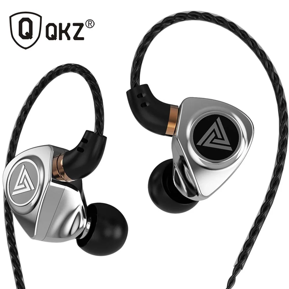 Qkz Sk10 Edc Wired Headset In Ear Hifi Bass Earbuds Headphones ...