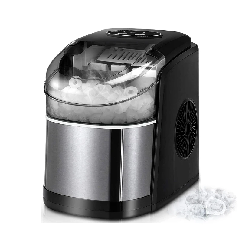HICON-Electric-Ice-Maker-15KG-24H-Bullet-Cylindrical-Home-Ice-Cube ...