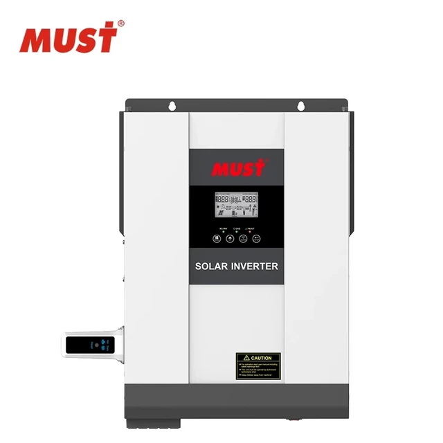 MUST PV1800 VHM 5KW 5.5KW 48V Pure Sine Wave Hybrid Solar Inverter MPPT ...
