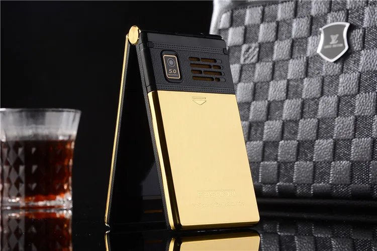 TKEXUN M2 Flip Metal Body Phone 3.0 Handwriting Screen Mobile Cellphone ...