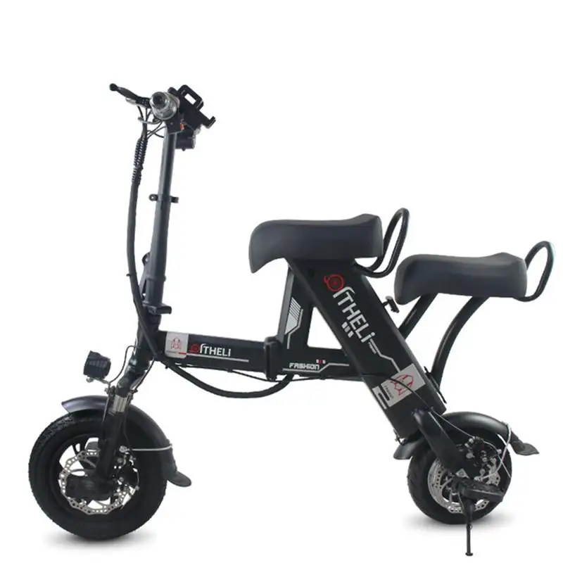 Mini-Two-Wheels-Folding-Lightweight-Electric-Bike-12-Inch-500W-36V ...