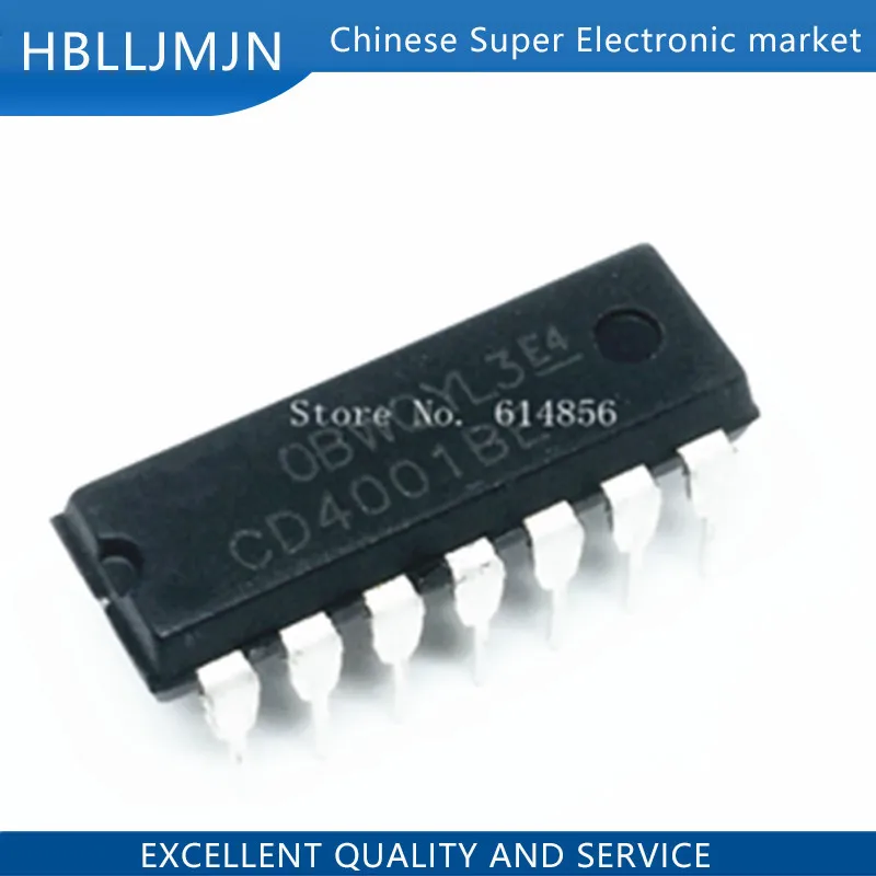 10PCS CD4001BE CD4001 DIP 14|10pcs|pcs - AliExpress